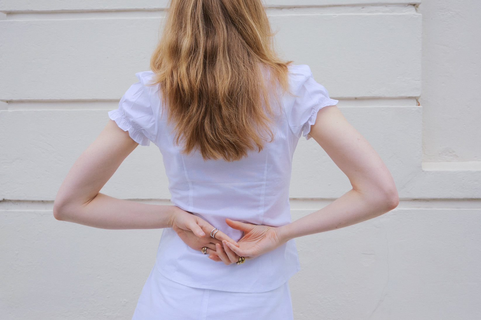 Herta Blouse | White – A ROOM LONDON