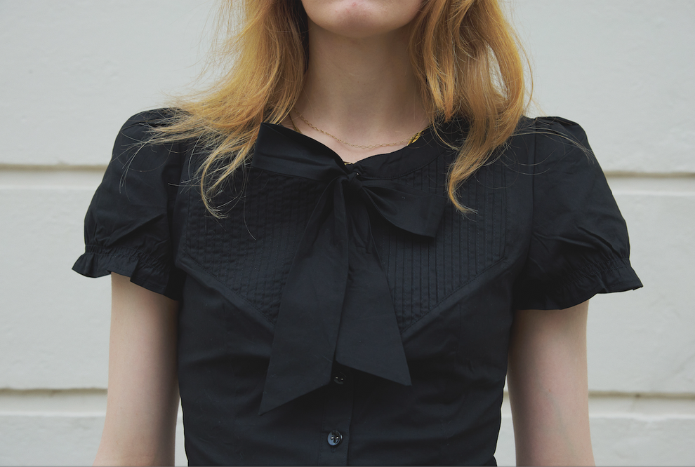 Herta Blouse | Black – A ROOM LONDON