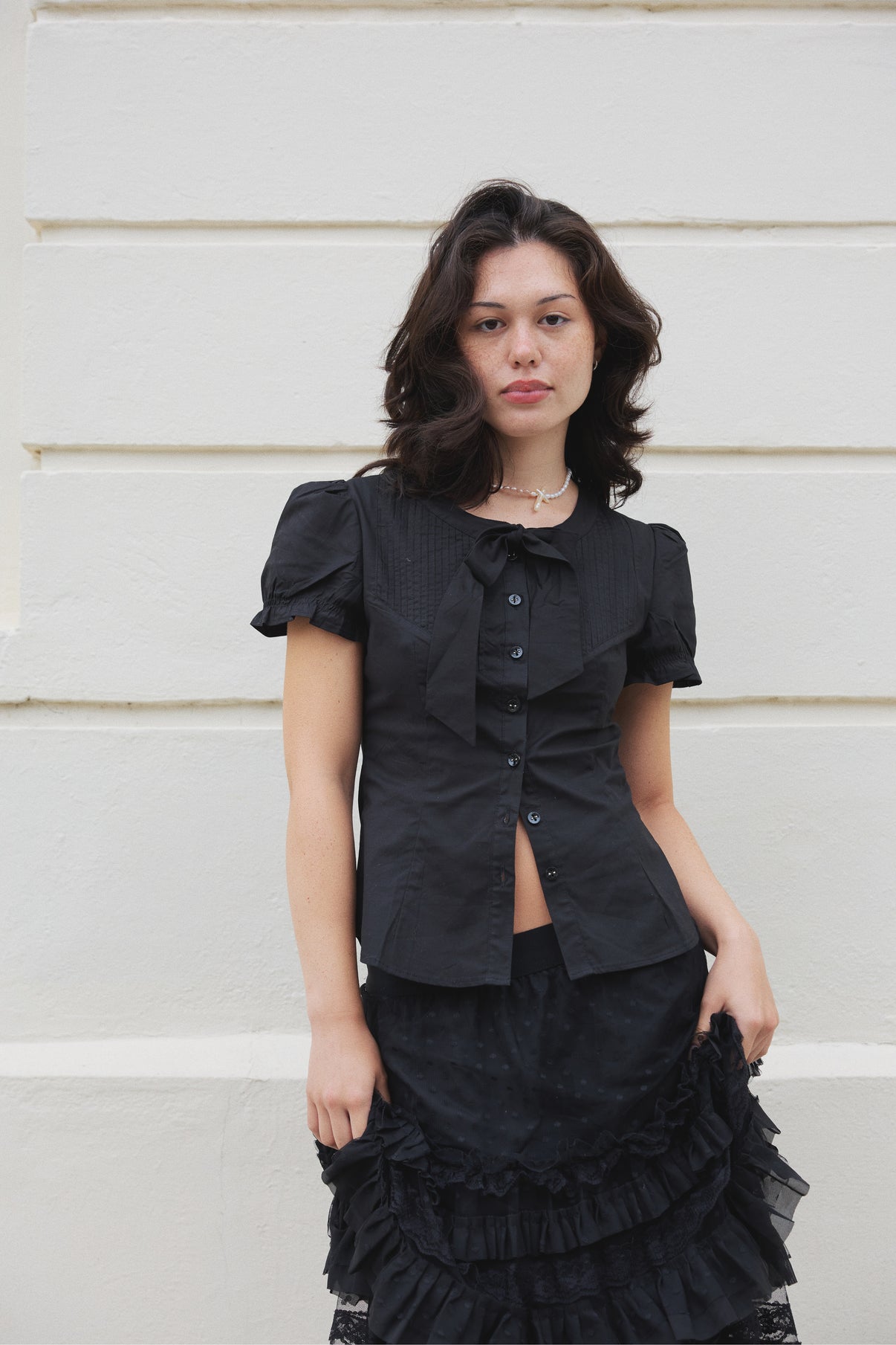 Herta Blouse | Black – A ROOM LONDON